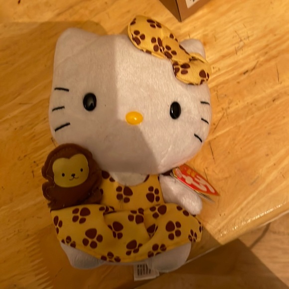 Ty | Toys | Hello Kitty Monkey Plush | Poshmark